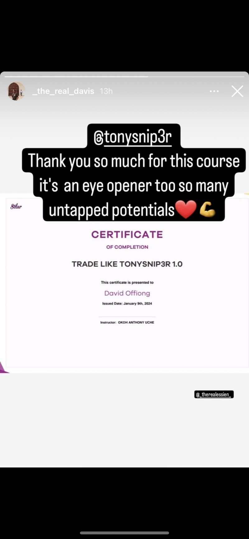 Buy TRADE LIKE TONYSNIP3R by Tony Snip3r on Selar