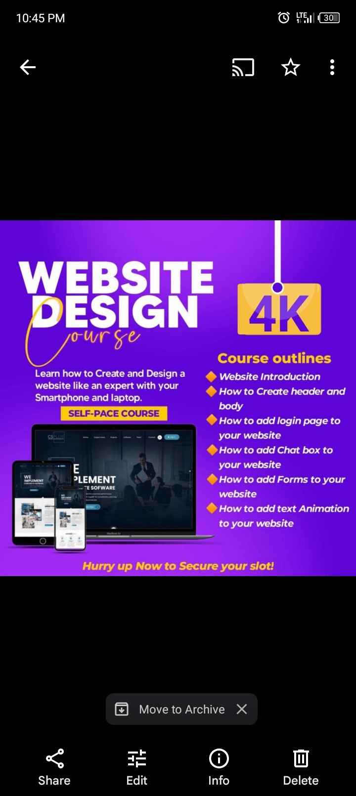 Buy WEBSITE DESIGN COURSE by Okoli Blessing Chisom on Selar