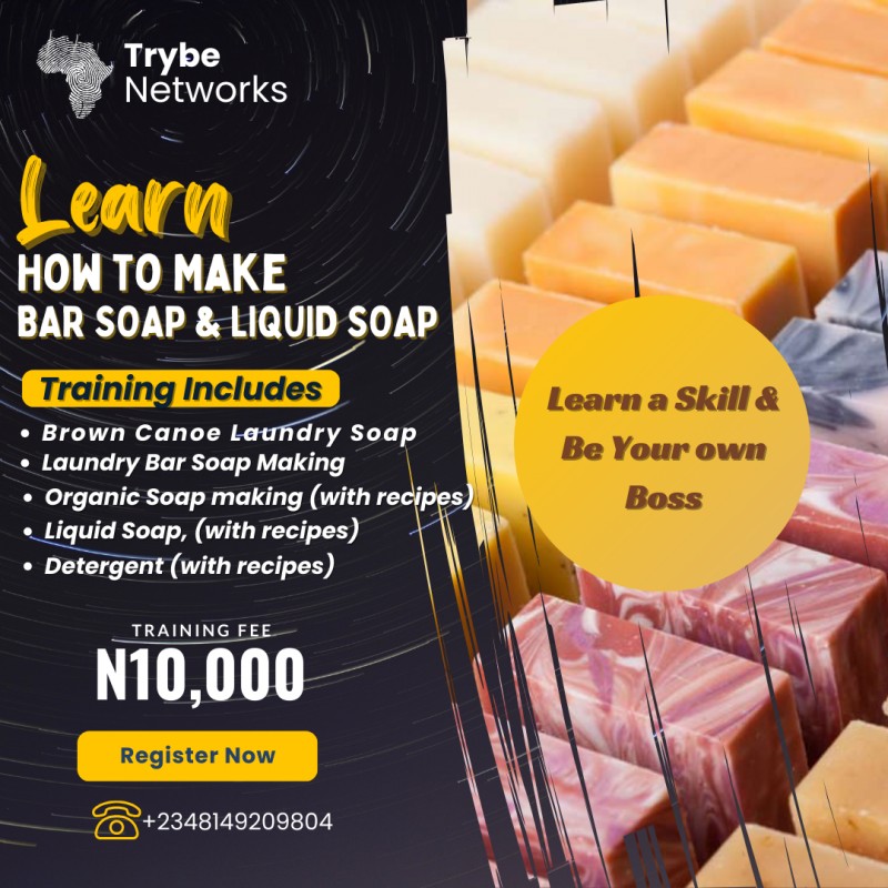 Buy Soap Production Training by Olawale Babalola on Selar