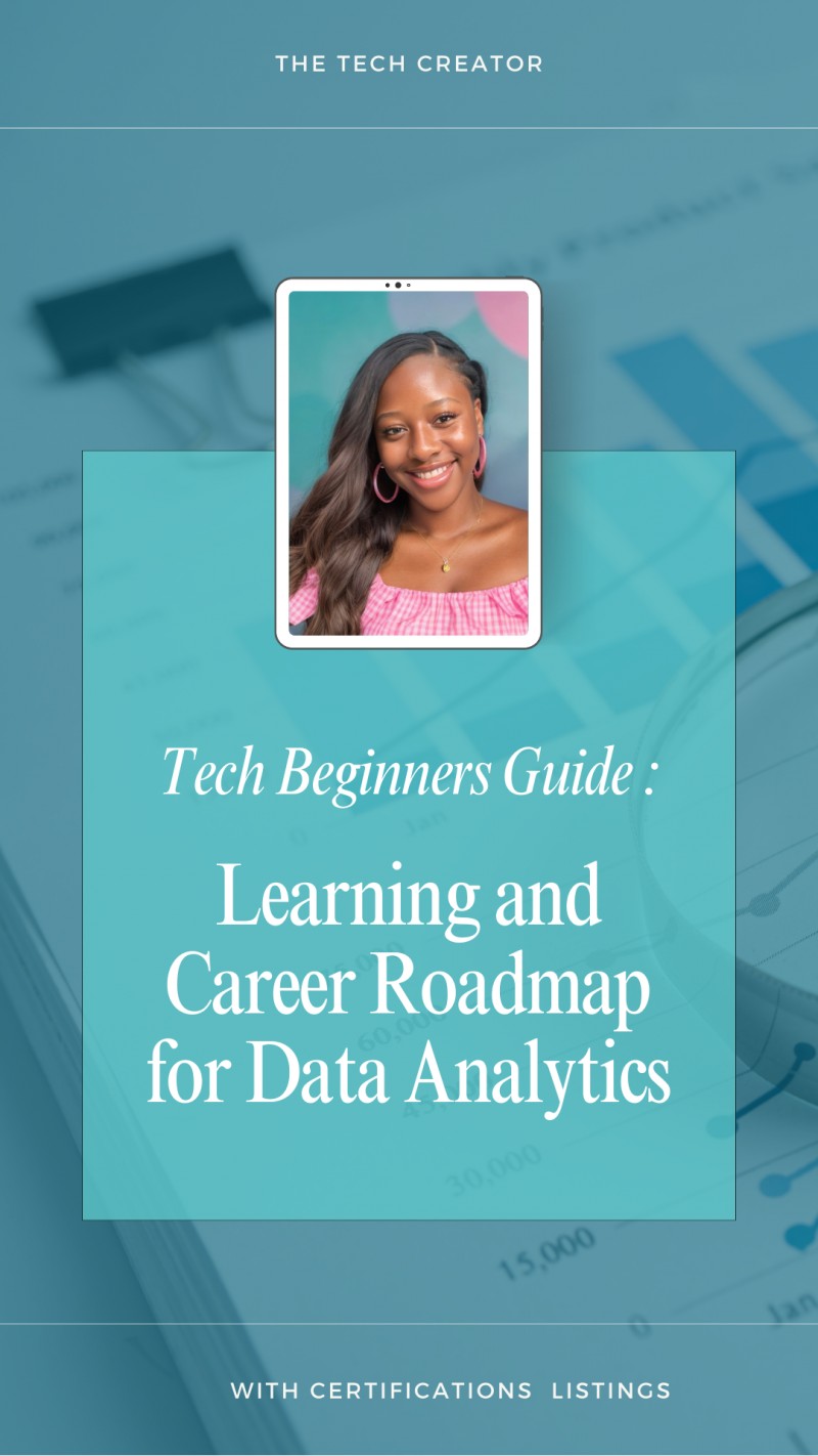 Buy Learning Roadmap for Data Analytics by Olla Your Tech Girlfriend on Selar
