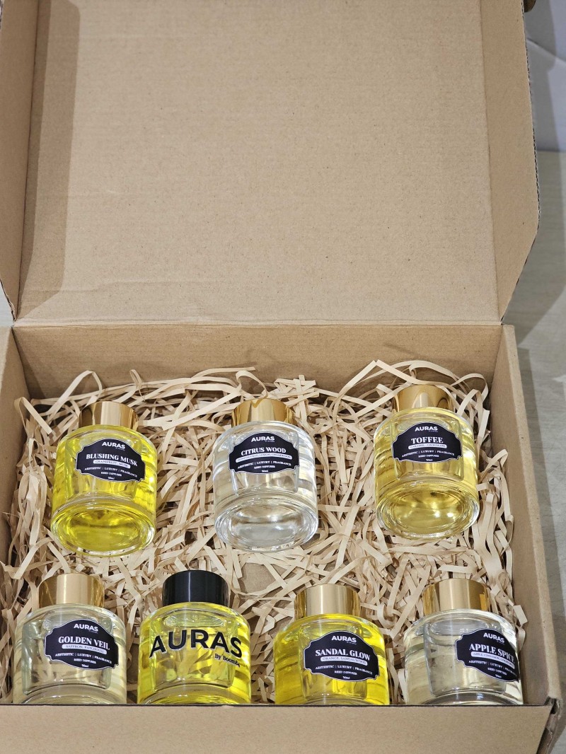 Buy 7 set of 50ml Single diffusers Collections by AURAS BY BOOM84 on Selar