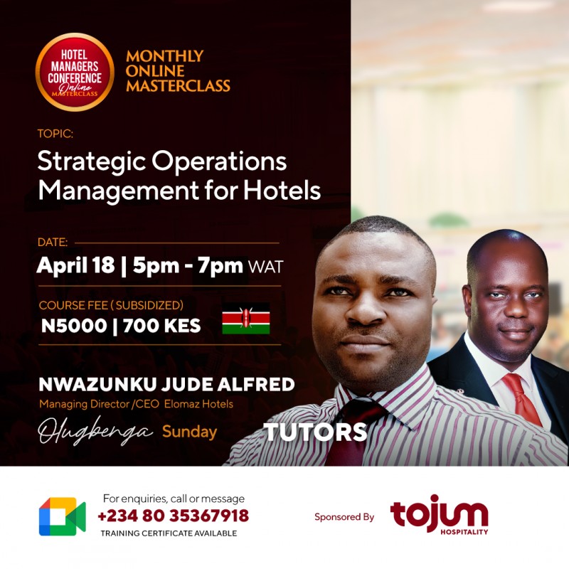 Buy HMC ONLINE MASTERCLASS APRIL 2024 by Olugbenga Sunday on Selar