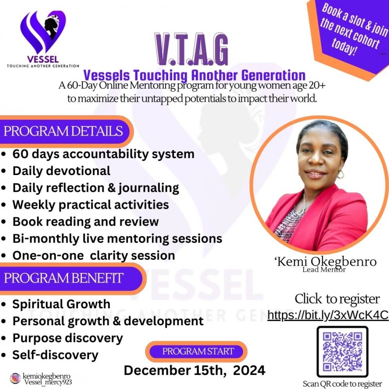Buy V.TAG by Oluwakemi Okegbenro on Selar