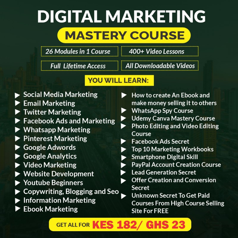 Buy Complete Digital Marketing Mastery Course by Digital Entrepreneurs ...