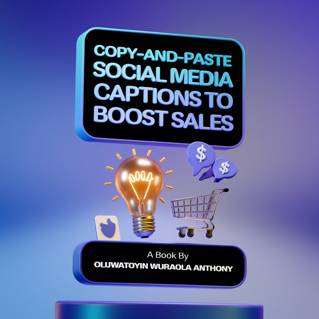 Buy COPY-AND PASTE SOCIAL MEDIA CAPTIONS TO BOOST SALES by Oluwatoyin ...