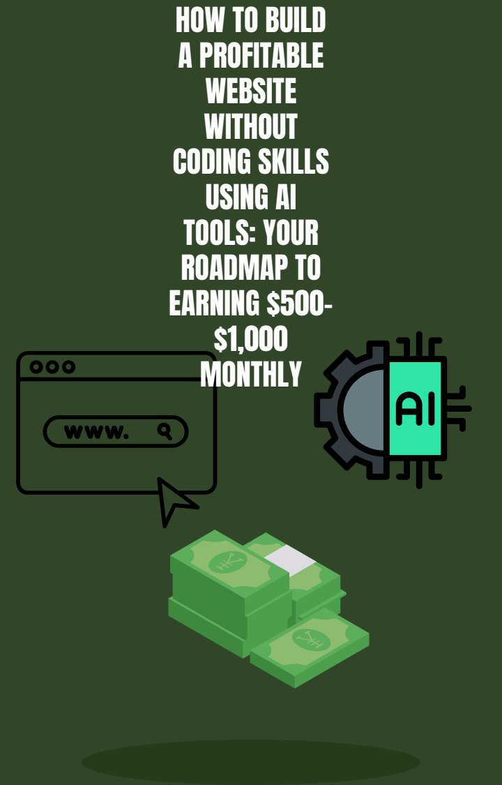 Buy How to Build a Profitable Website Without Coding Skills Using AI Tools: Your Roadmap to ...