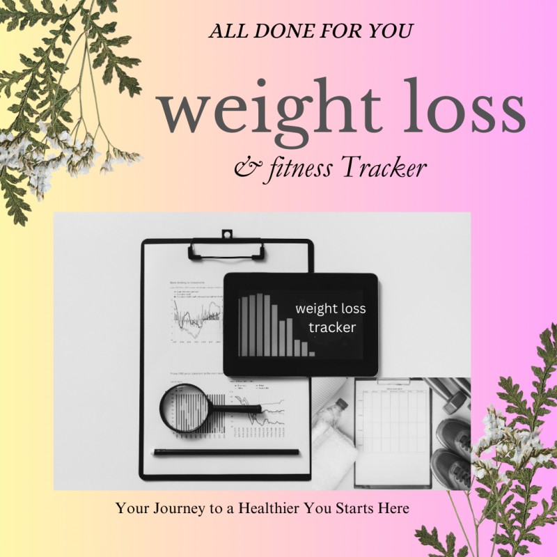 Buy Weight Loss & Fitness Tracker | Google Sheets | Calorie Tracker ...