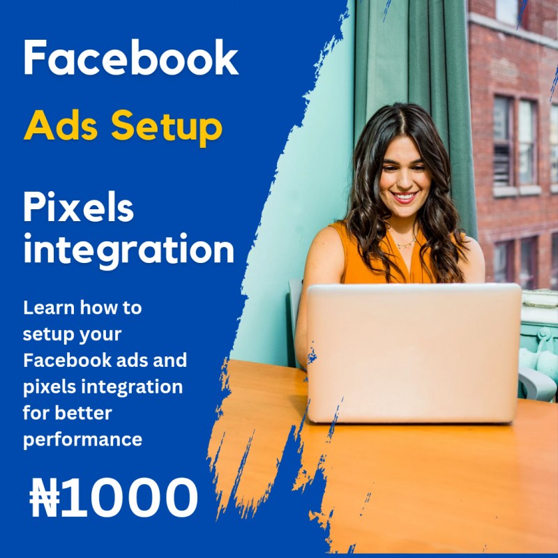 Buy Facebook Ads setup with pixels integration by ONLINE HUB on Selar