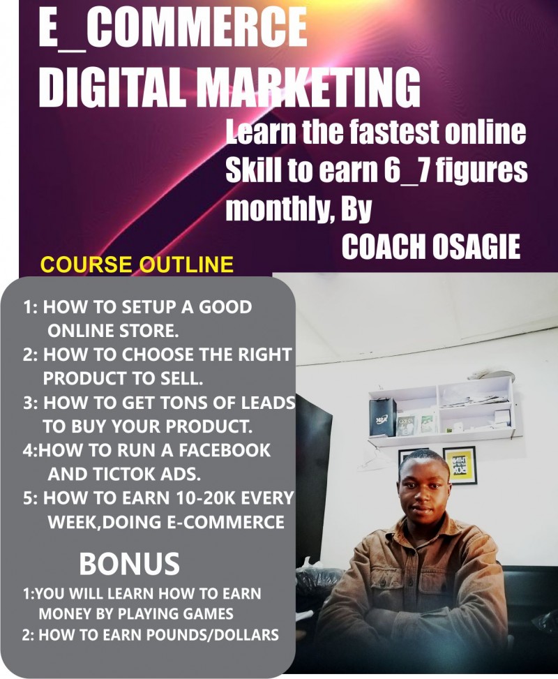 Buy e_commerce Digital marketing(how to start a profitable online ...