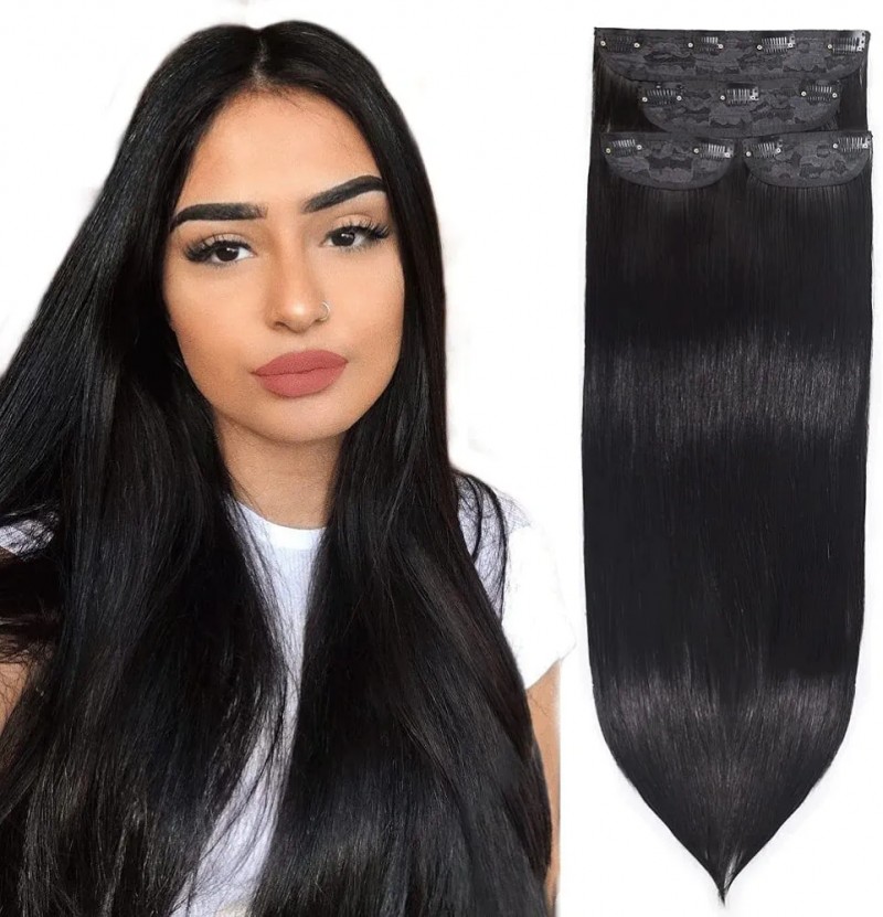 Buy 3.8 3.8 out of 5 stars 1,481Reviews DOCUTE Natural Black Thick Hair ...