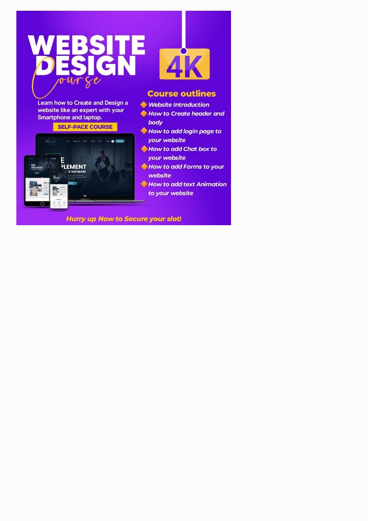 Buy WEBSITE DESIGN COURSE by Oselie Nmesoma Jessica on Selar