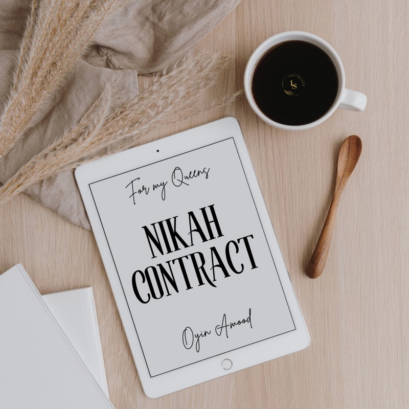 Buy Nikah Contract Template by Oyin Amood on Selar