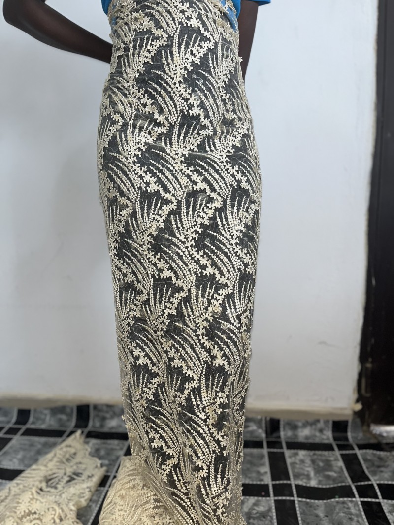 Buy Cord Net Lace by P&G FABRICS on Selar