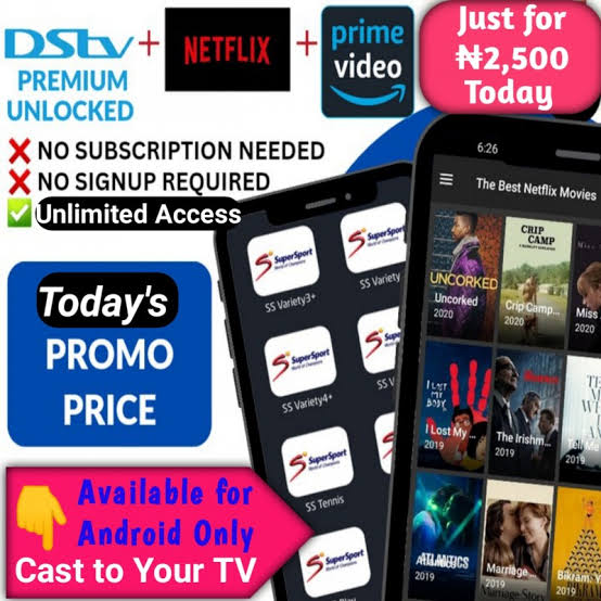 Buy MOBILE DSTV PREMIUM APP UNLOCKED by Glorifix Media Concept Limited ...