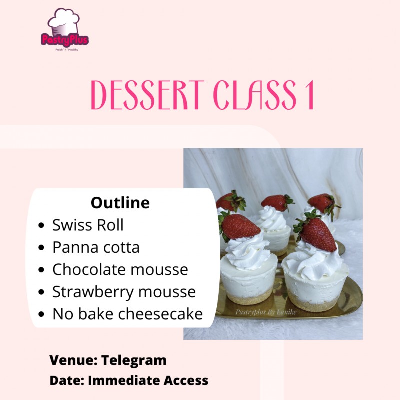 Buy Dessert Class 1 by Priscilla Olanike Awoleke on Selar
