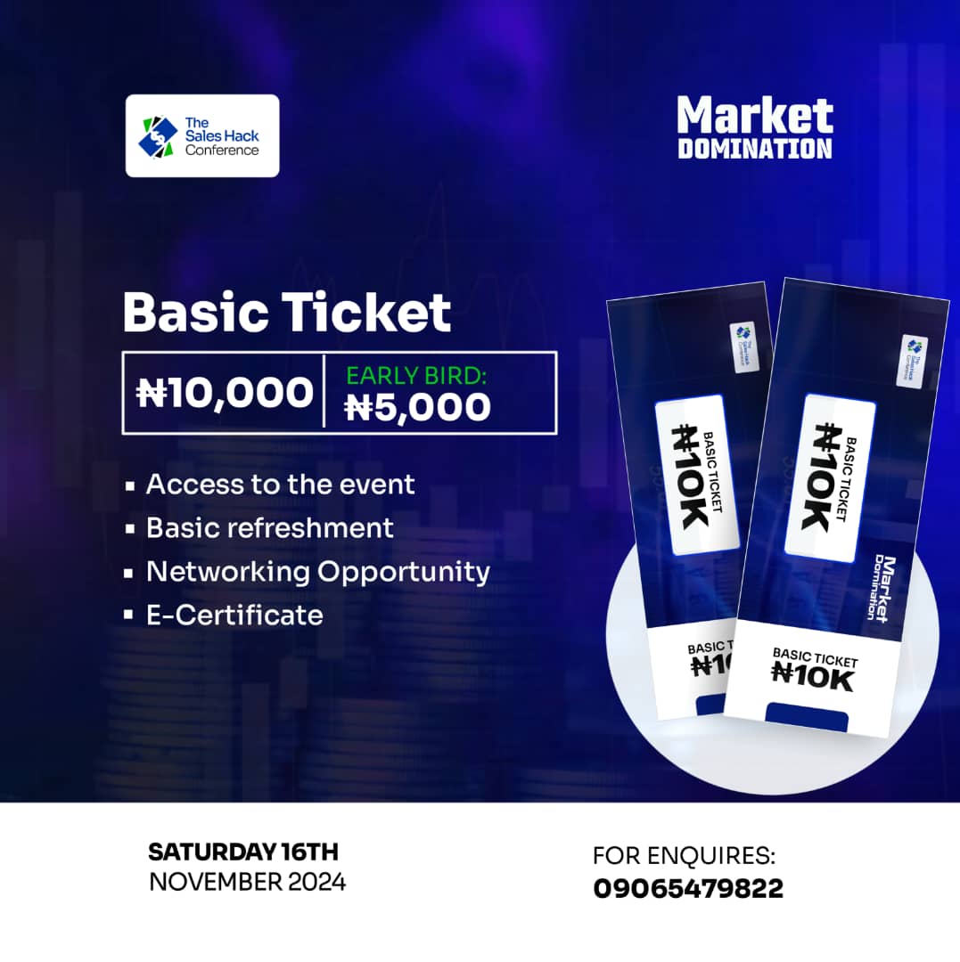 Buy SALES HACK CONFERENCE 2024 by Paul Chinedu on Selar