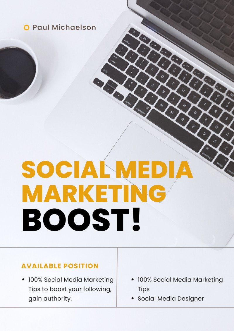 Buy Social Media Marketing Boost by Paul Michaelson on Selar