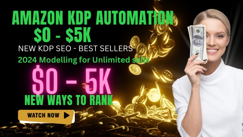 Buy Amazon KDP AUTOMATED INCOME GENERATOR FROM 0$ ~ $5000 DOLLARS by ...