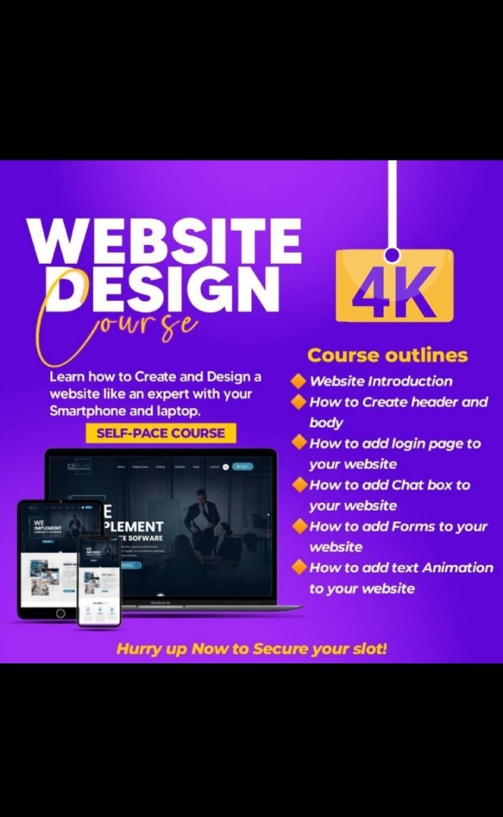 Buy WEBSITE DESIGN COURSE by Paul young kehinde on Selar