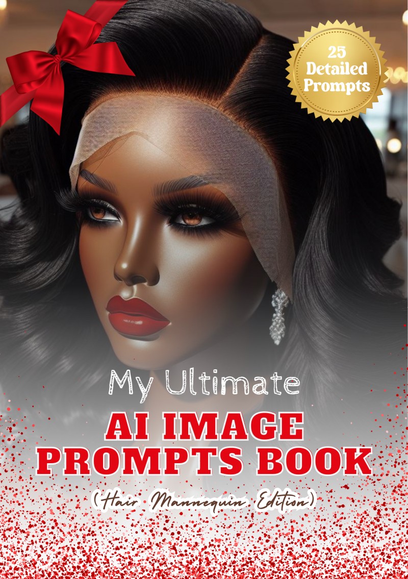 Buy My Ultimate AI Image Prompt Book - Hair Wig Edition by ...