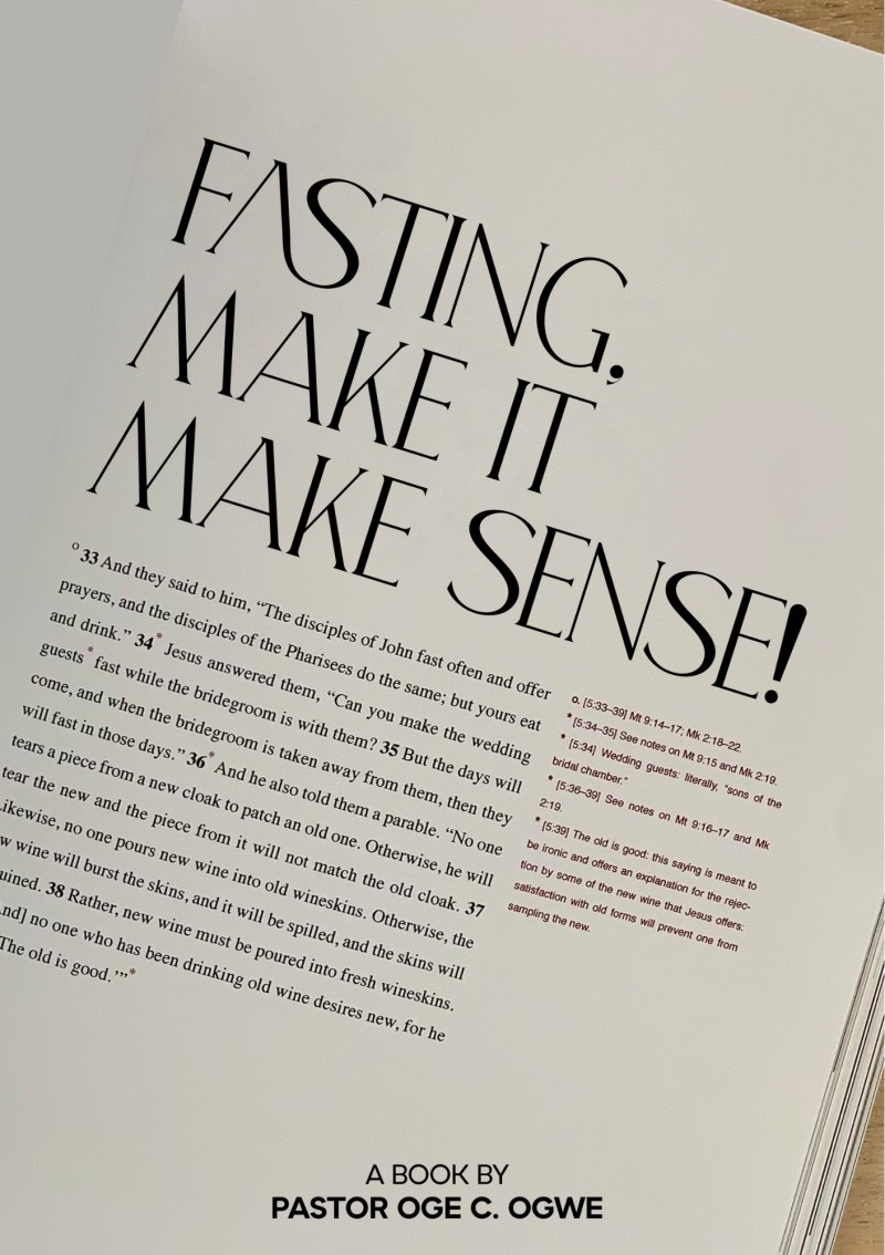 Get Fasting, make it make sense! by Oge C Ogwe by POCO on Selar