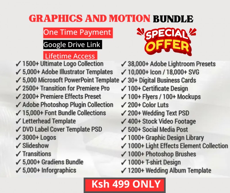 Buy GRAPHIC AND MOTION DESIGN by Polycarp Sakwa on Selar