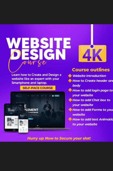 Buy WEBSITE DESIGN COURSE by Precious mesoma on Selar
