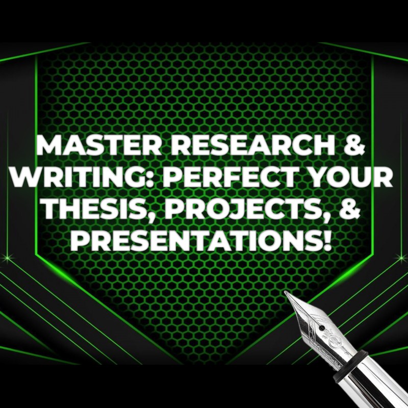 Buy MASTER RESEARCH & WRITING: PERFECT YOUR THESIS, PROJECTS ...