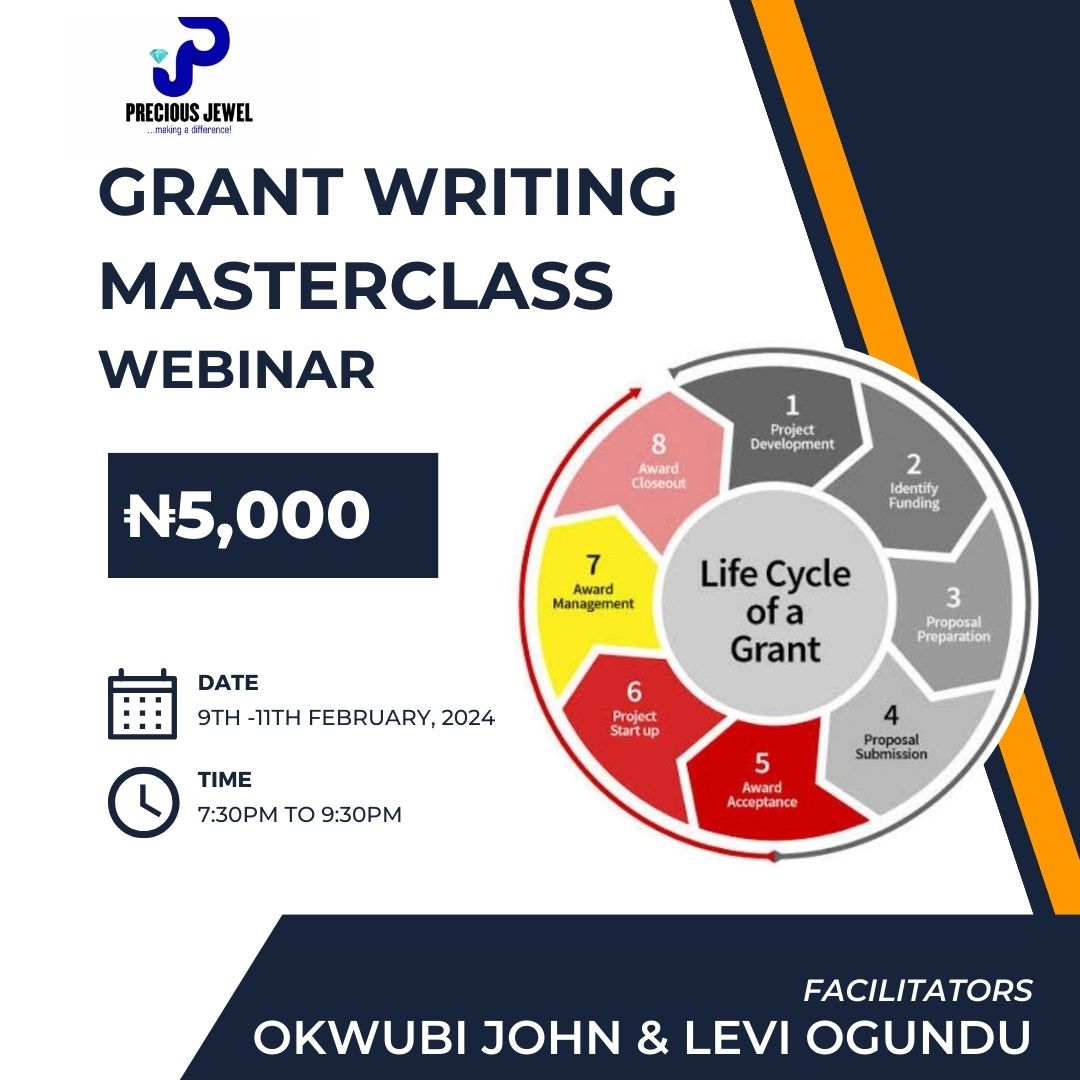 Buy GRANT WRITING - MASTERCLASS by Precious Jewel Enterprise on Selar
