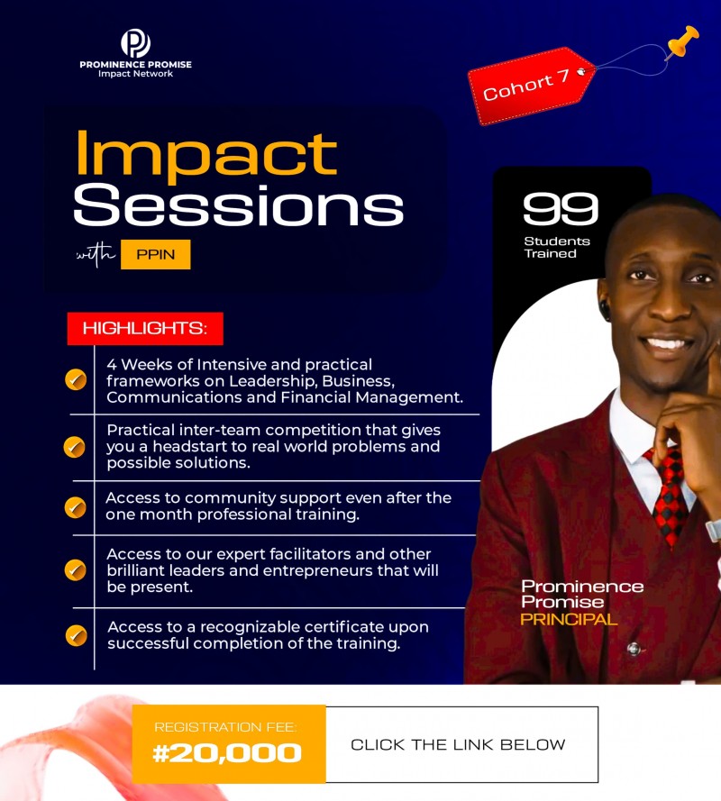 Buy IMPACT SESSIONS by Prominence Concepts on Selar.co
