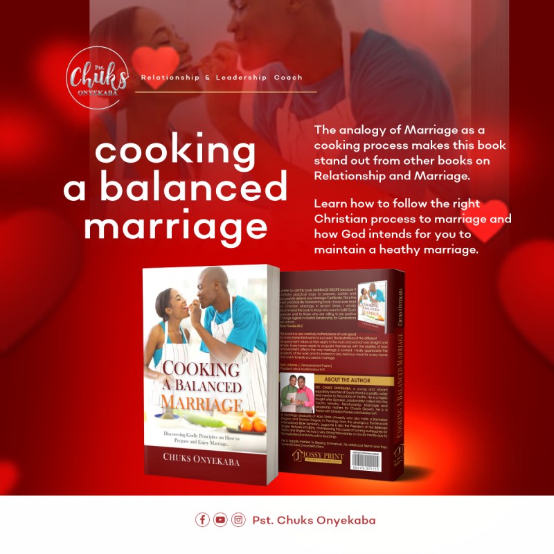 Buy Cooking a Balanced Marriage by Pst. Chuks Onyekaba on Selar