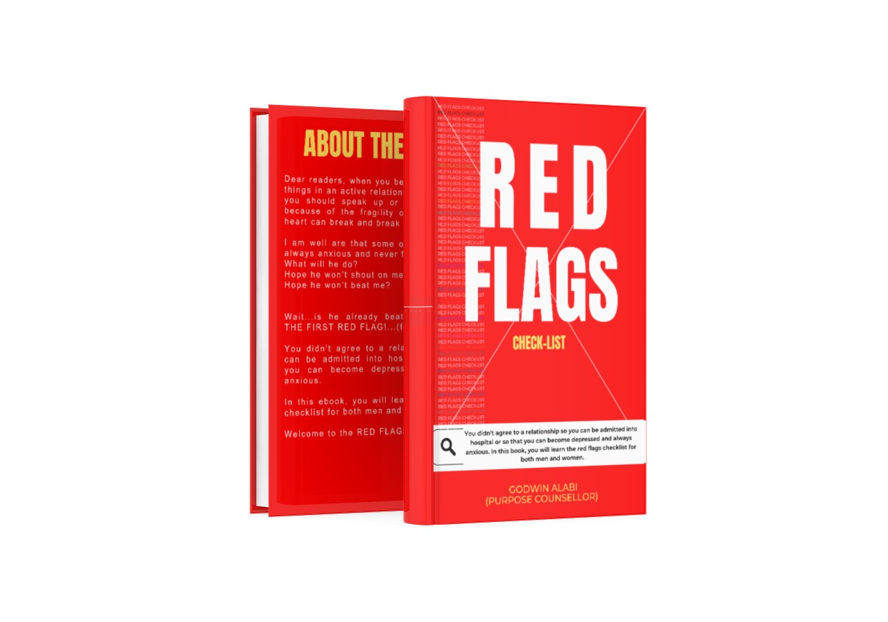 Buy RED FLAGS CHECKLIST by Purpose Counsellor - The Ark on Selar