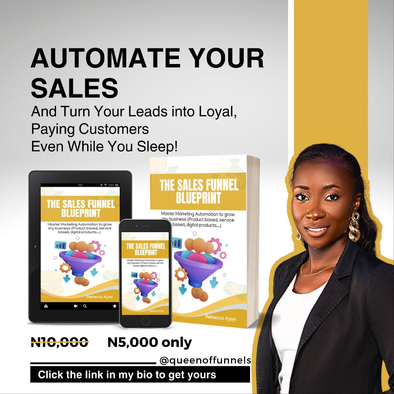 Buy Sales Funnel Blueprint : (Master Marketing Automation to grow any business (Product based ...