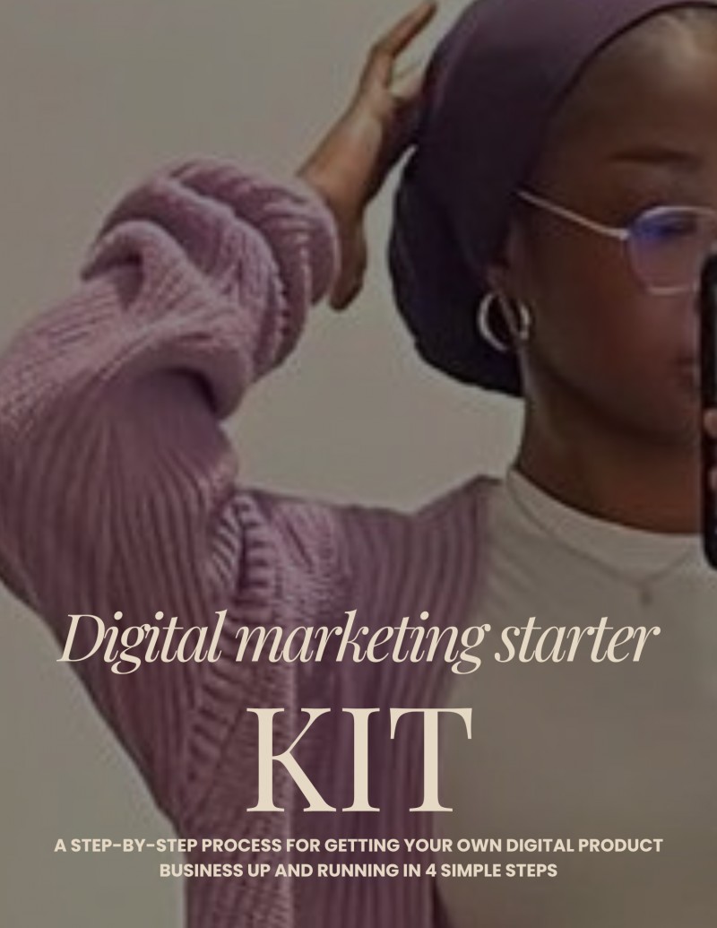 Buy DIGITAL MARKETING STARTER KIT by Raliyat Ibrahim on Selar