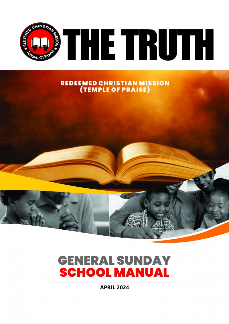 Buy April Sunday School Manual 2024 by Redeemed Christian Mission on Selar
