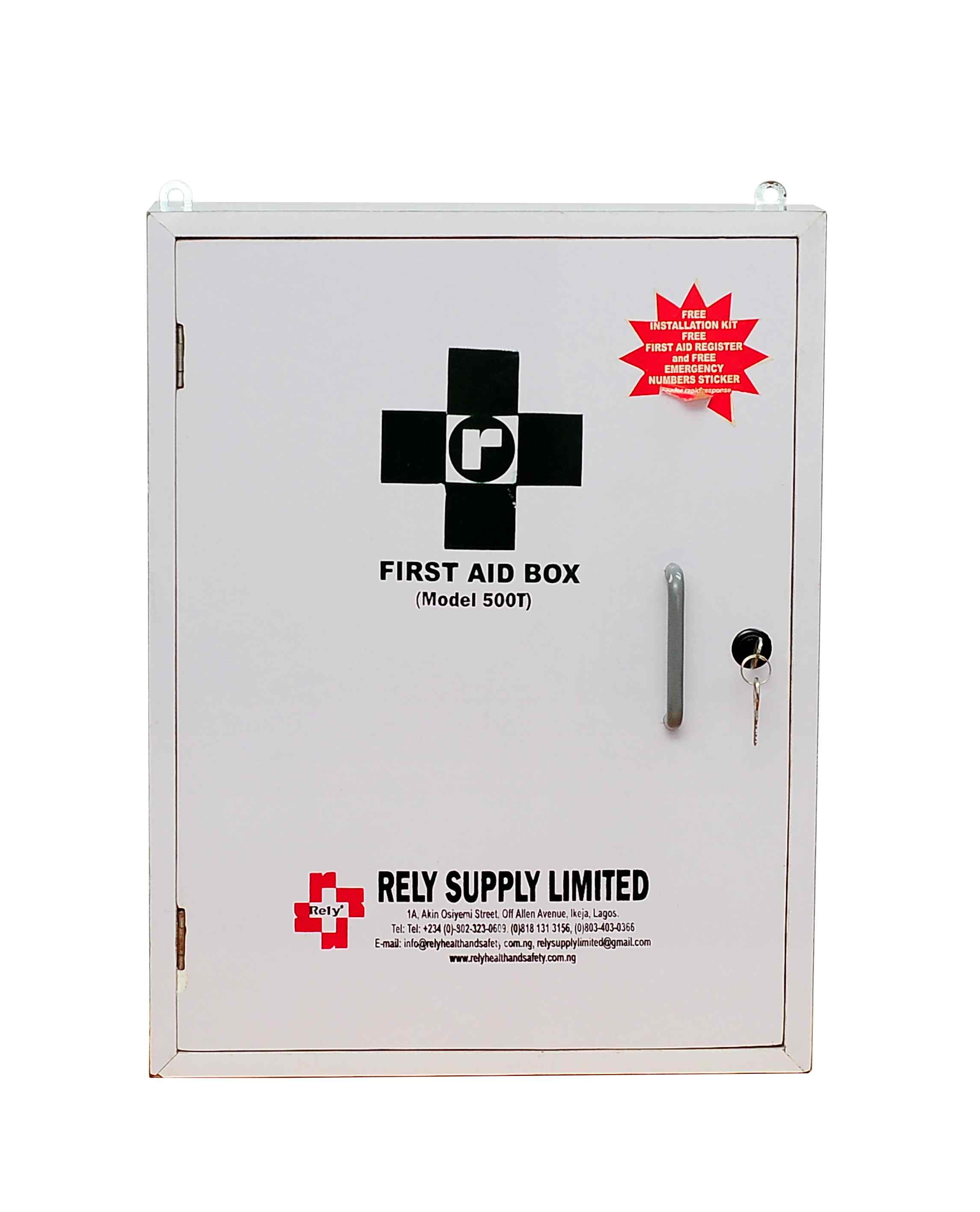 Buy MODEL 500T FIRST AID BOX by Rely Supply Limited on Selar