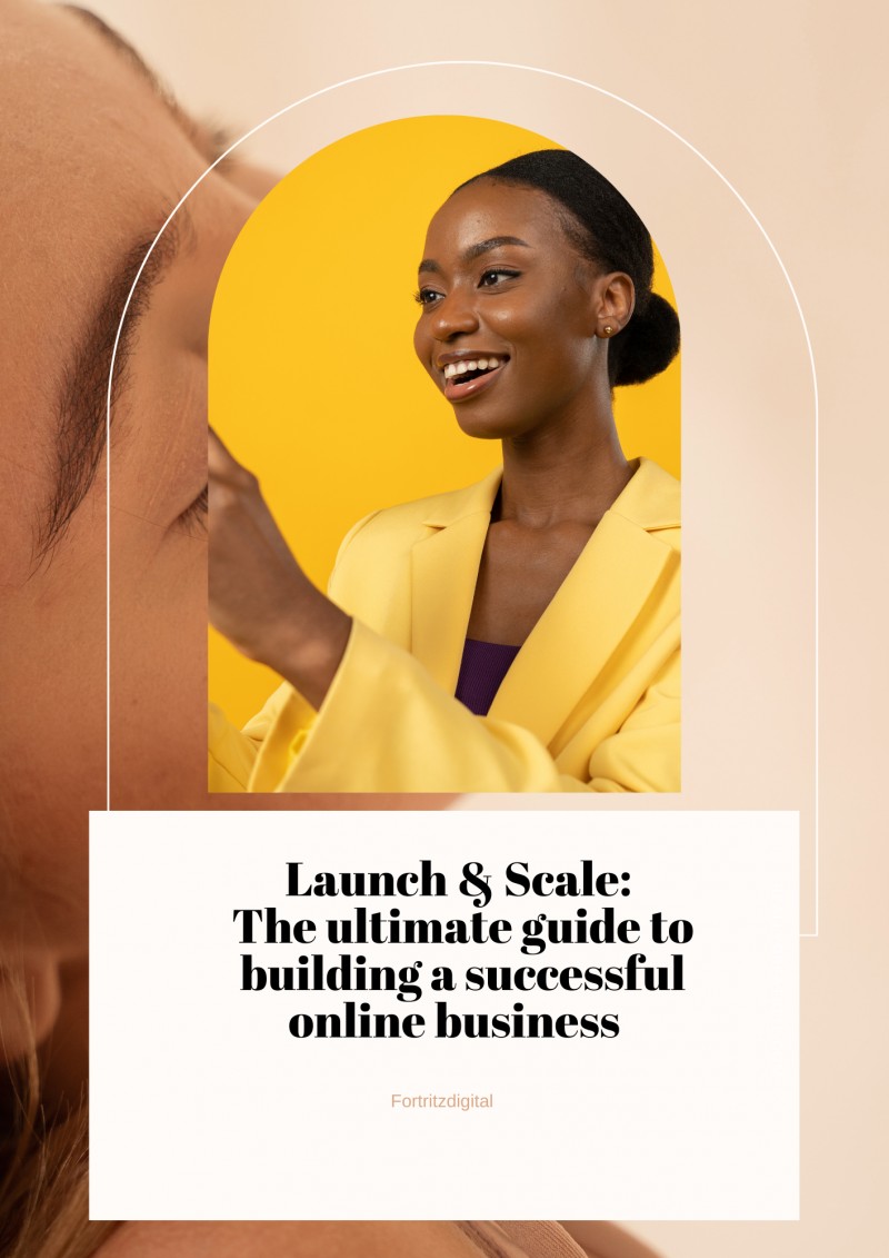 Buy Launch & scale:The ultimate guide to building a successful online business by Rita Okhihie ...