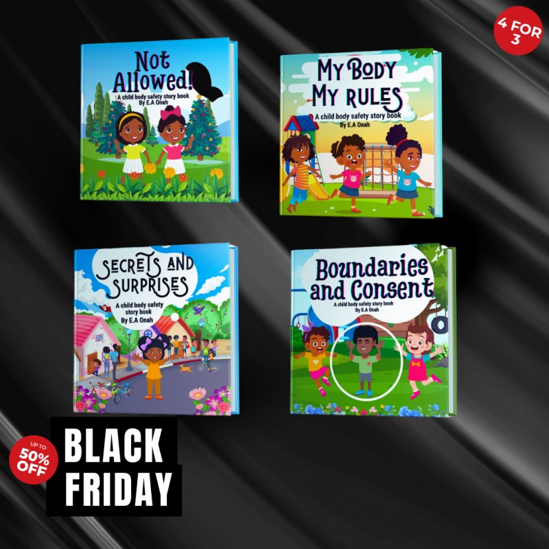 Buy 4 FOR 3 BODY SAFETY STORY BOOKS by Royal Arcade on Selar