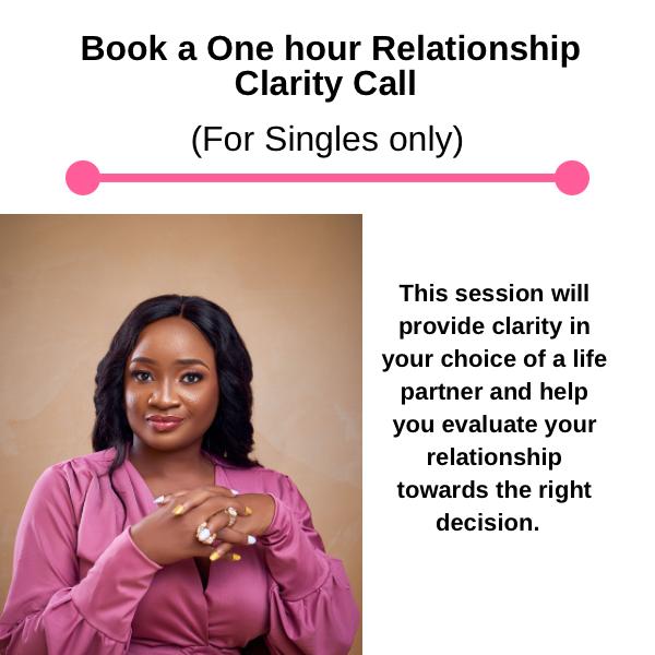 Buy One Hour Relationship Clarity Session (For Singles only) by Ruth ...