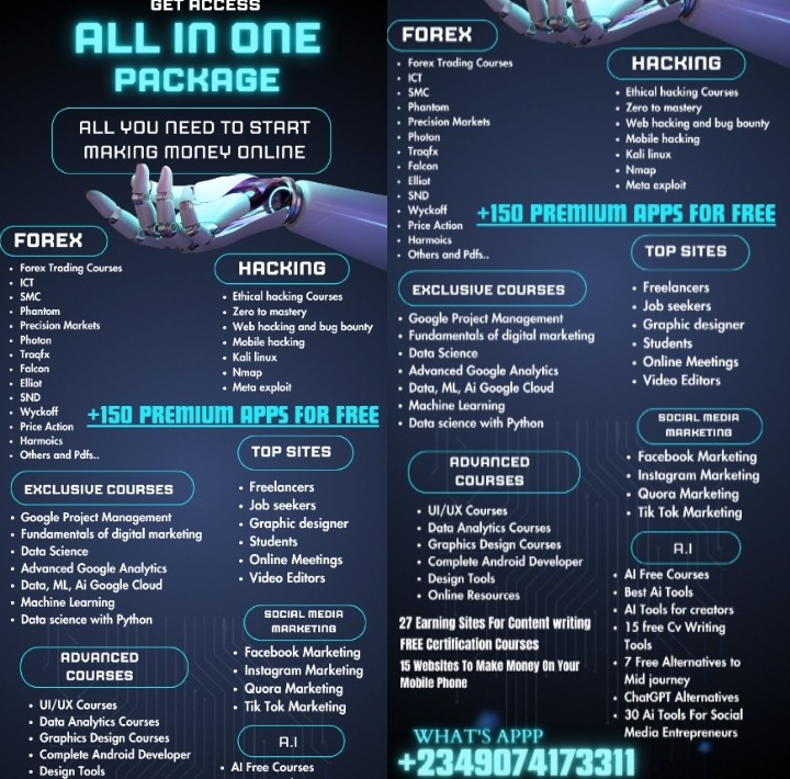 Buy All In One Package by All In One Package on Selar.co