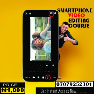 Buy SMARTPHONE VIDEO EDITING COURSE by Samson Ikechukwu on Selar