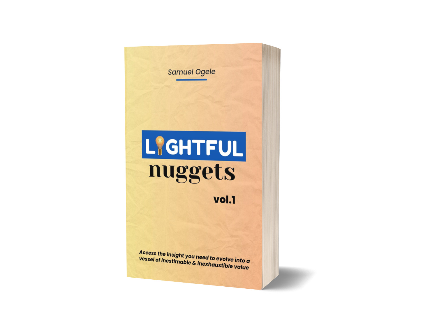 Buy LIGHTFUL NUGGETS (VOL. 1) by Samuel Ogele by Samuel Ogele on Selar