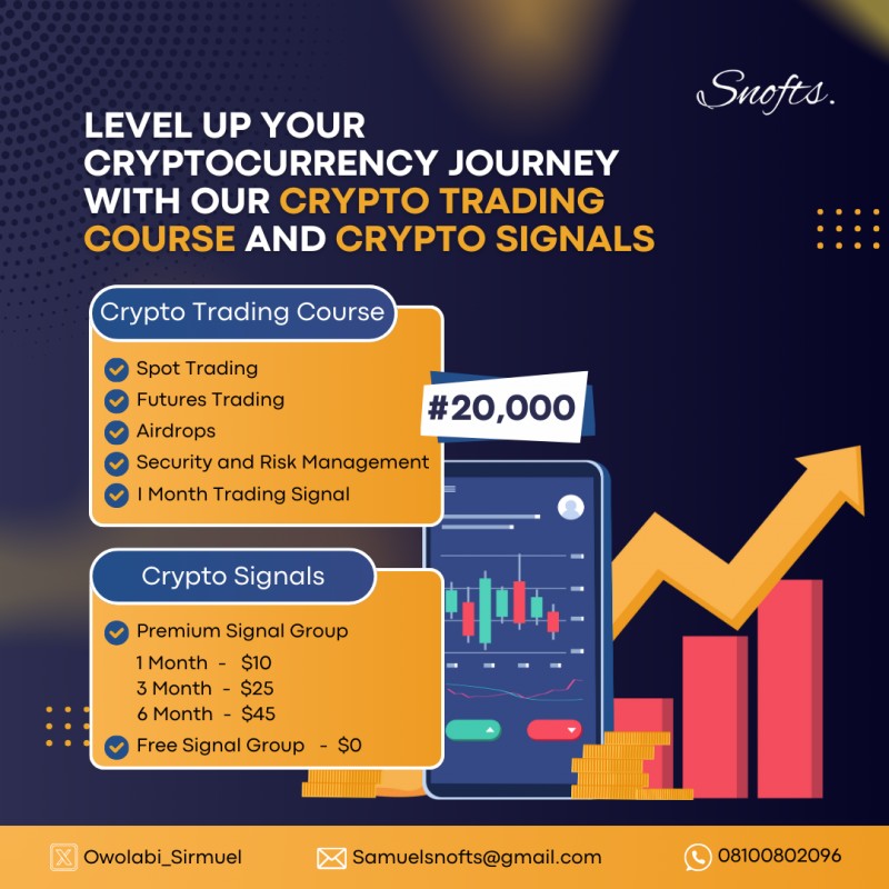 Buy Cryptocurrency Trading Course by Samuel Owolabi on Selar