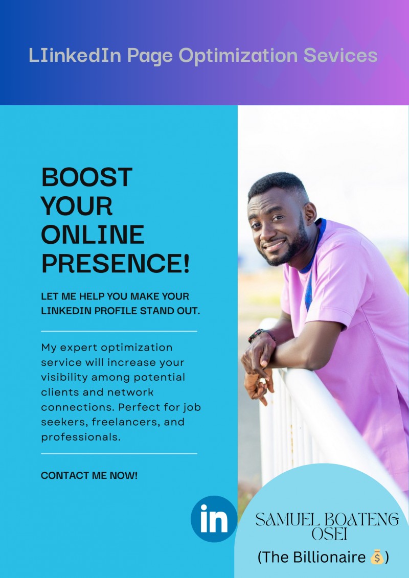 Buy Linkedin Profile Optimization Services by Samuel Osei on Selar