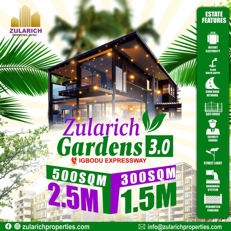 Subscribe ZULARICH GARDEN'S 3.0 by Saviour Okon on Selar