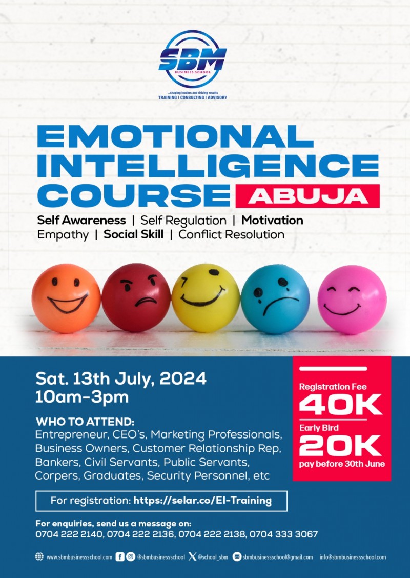 Buy Emotional Intelligence Course by SBM BUSINESS SCHOOL on Selar