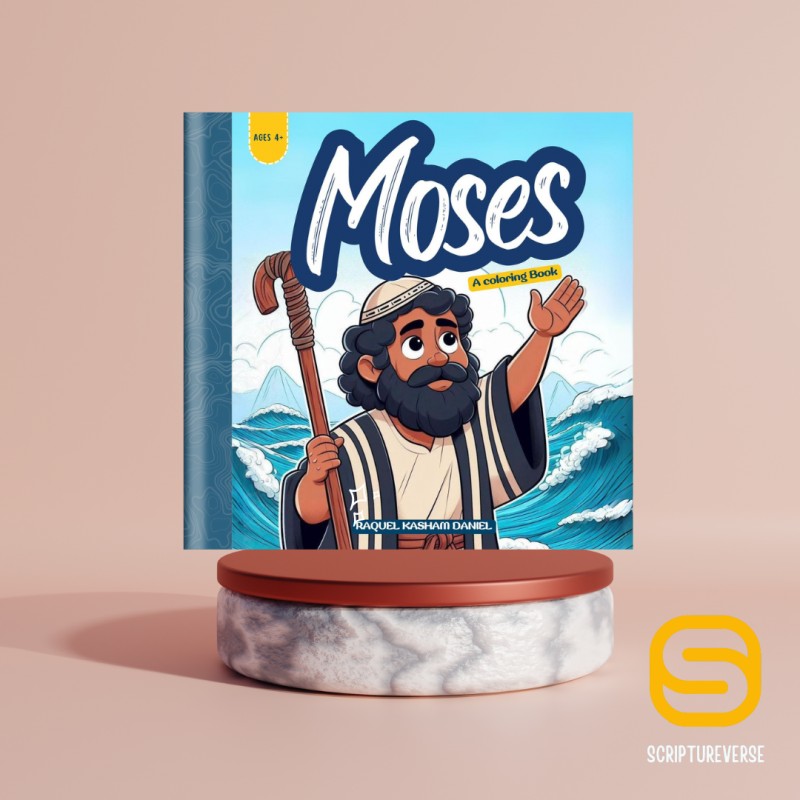 Buy Moses: a story coloring book by The Scriptureverse on Selar