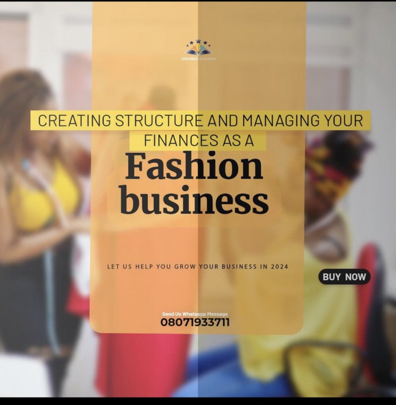 Buy Creating Structure and Managing Your Finances As a Fashion Business ...