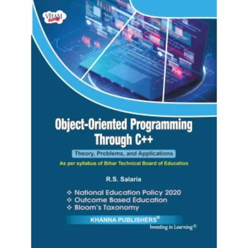 Buy Object-oriented Programming Through C++ By R.S Salaria - 1st Edition 2022 by Segun Shola on ...