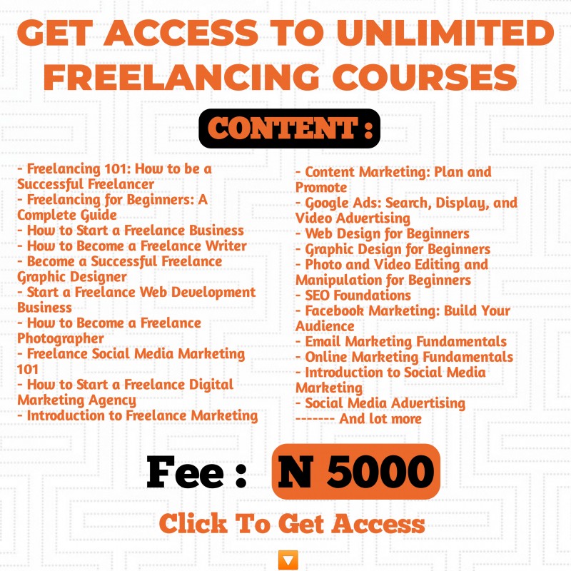 Buy PREMIUM FREELANCE COURSES by NANO TECH ACADEMY on Selar